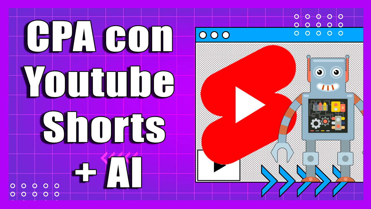 Ofertas de CPA con Youtube Shorts + AI - Afiliador